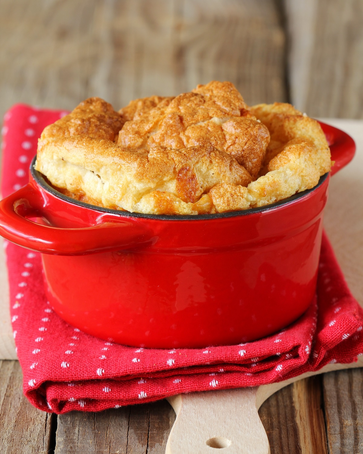 Soufflé au fromage à l’ancienne, recette facile