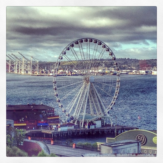 The Seattle great wheel