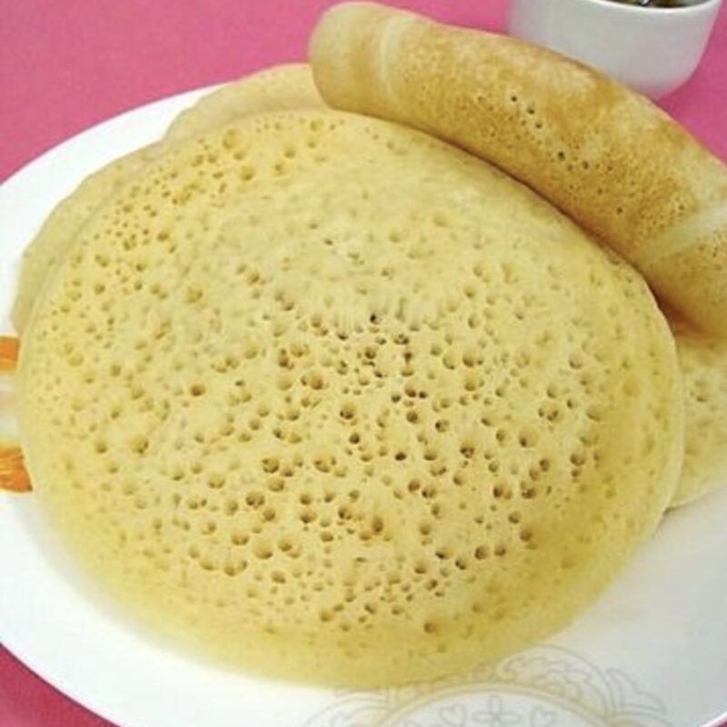 La recette de Baghrirs, les crêpes aux 1000 trous