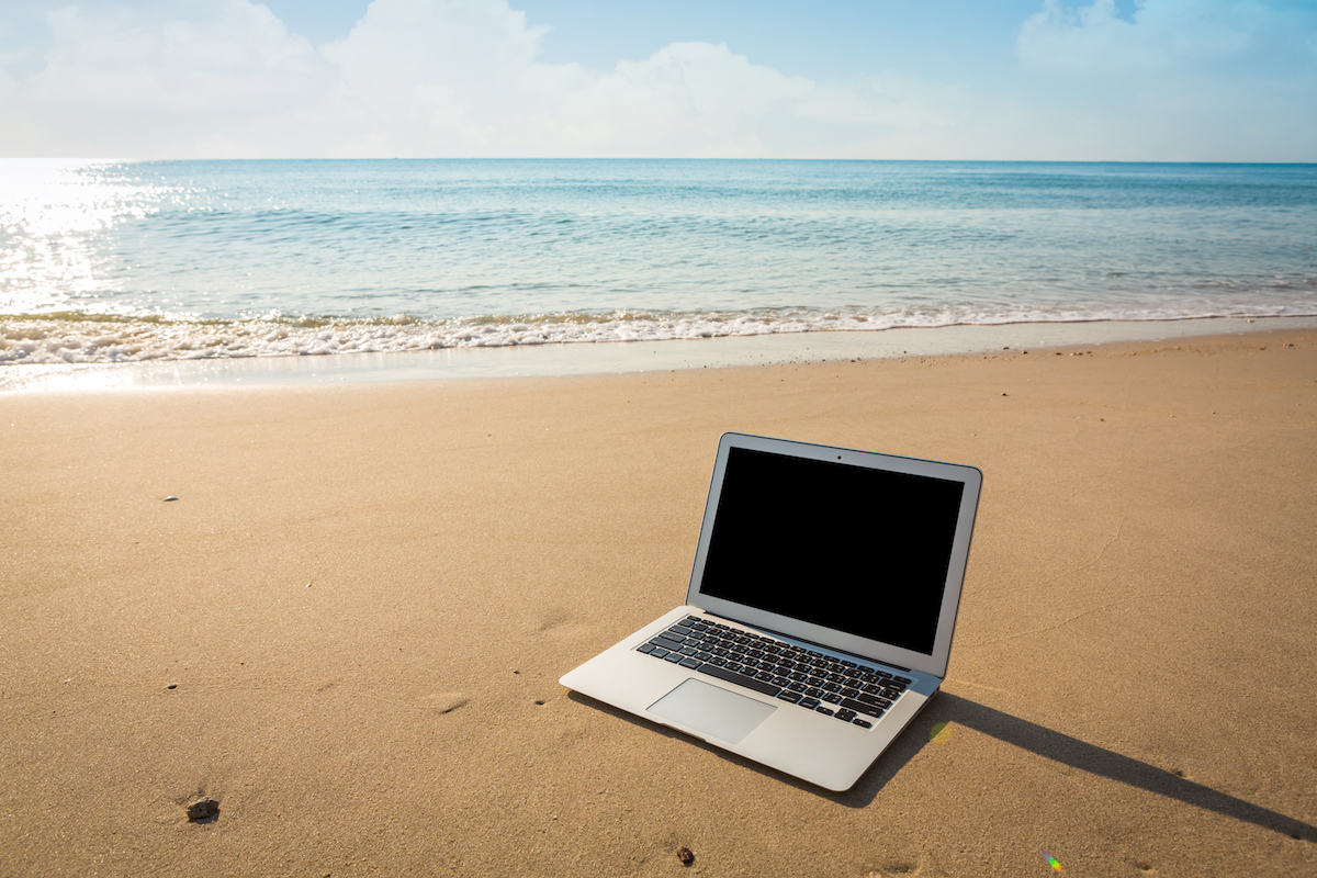 Blog on the beach