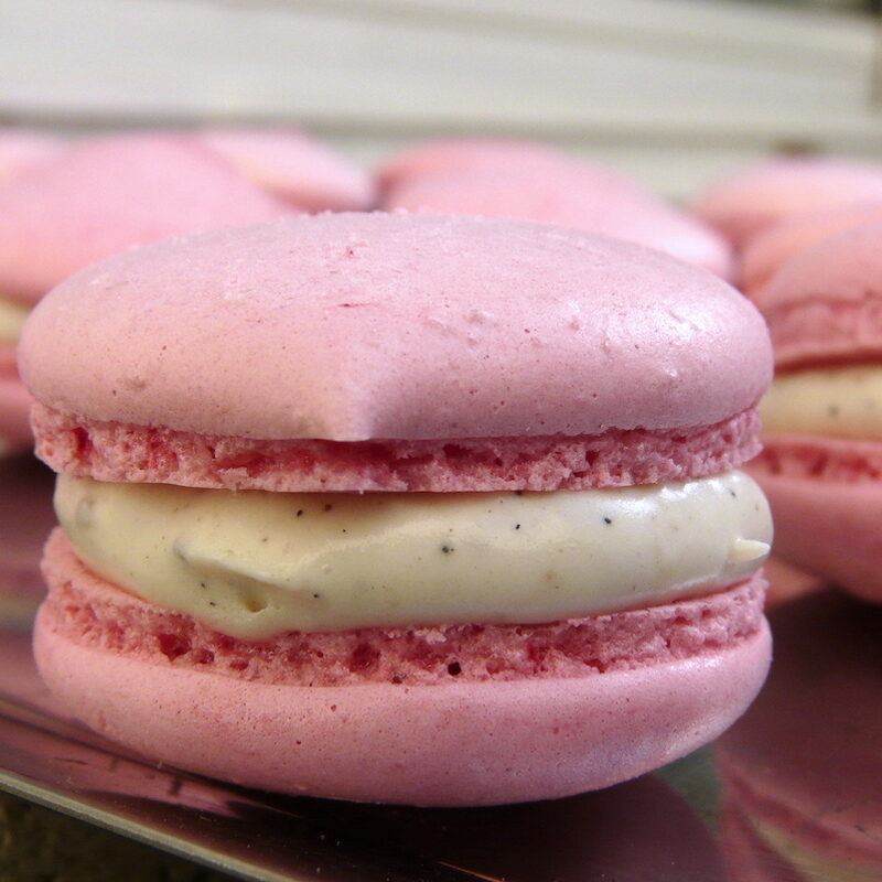 Macarons à la rose : élégants et délicatement parfumés