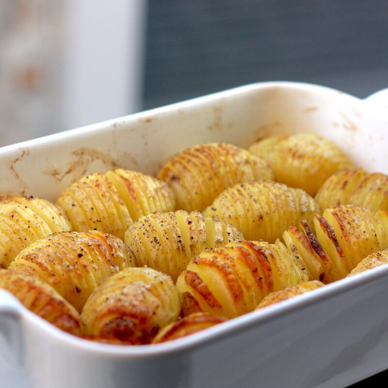 Country potatoes, des pommes de terre au four