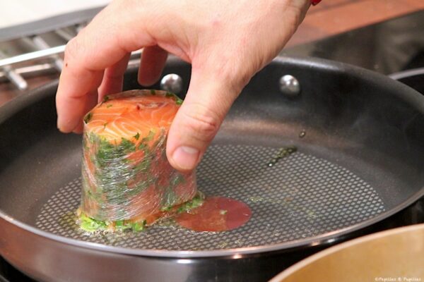 Tournedos de saumon aux herbes fraîches, une recette festive