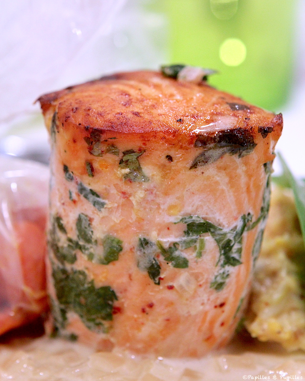 Tournedos de saumon aux herbes fraîches, une recette festive