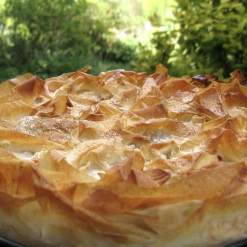 Recette de croustade aux pommes (Sud-Ouest) à la pâte filo