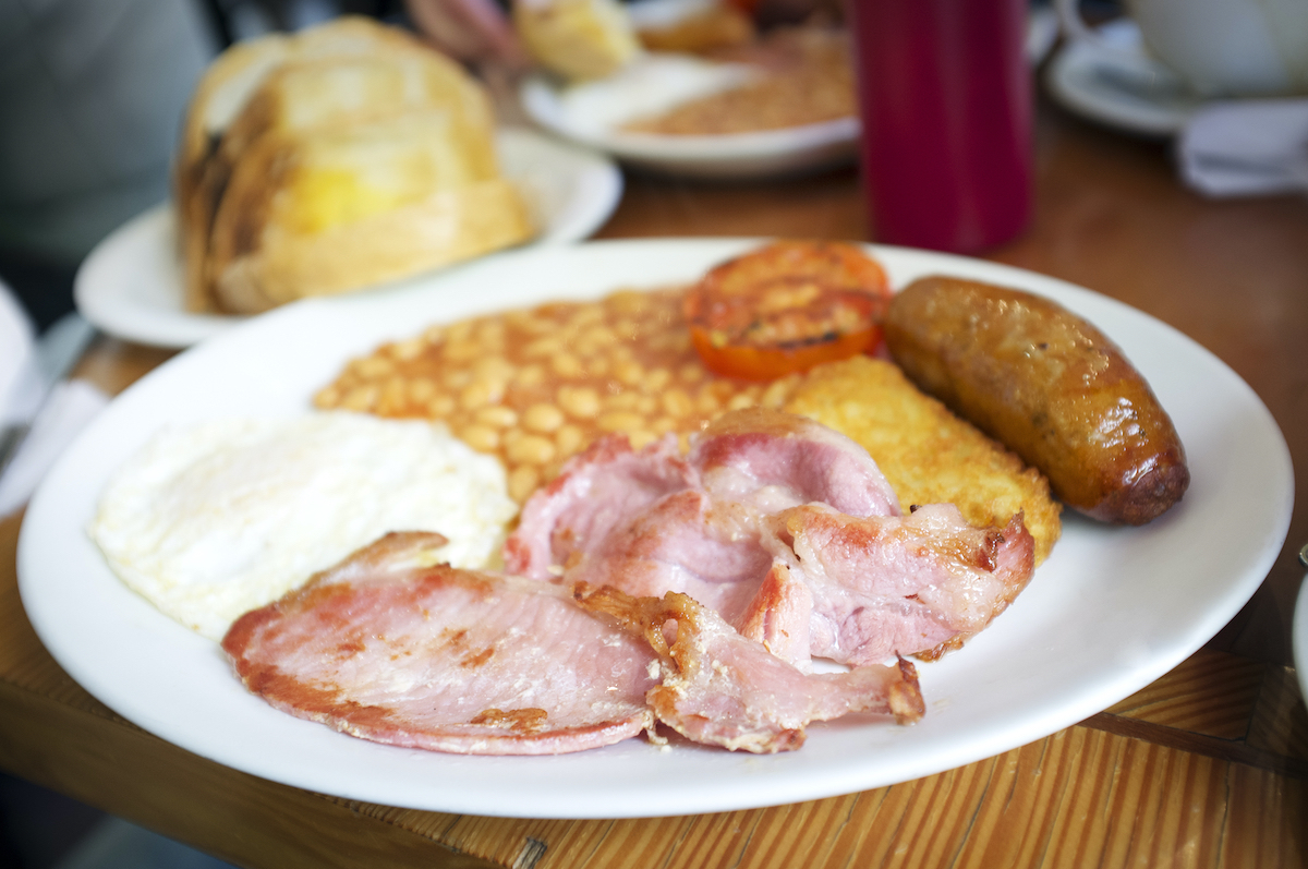 L'english Breakfast, le petit déjeuner anglais