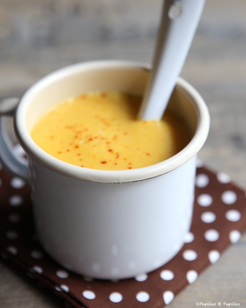 Velouté butternut coco curry, recette facile & réconfortante
