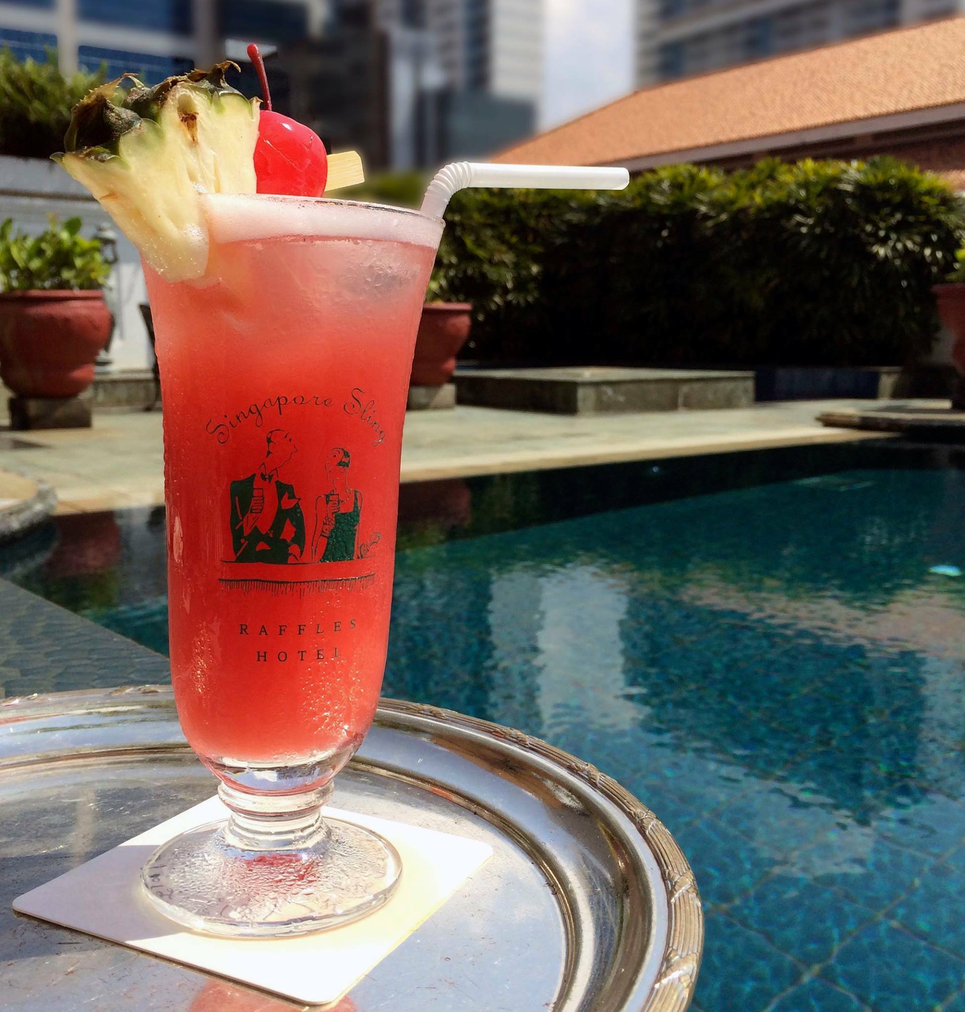 The Singapore Sling, le cocktail emblématique du Raffles