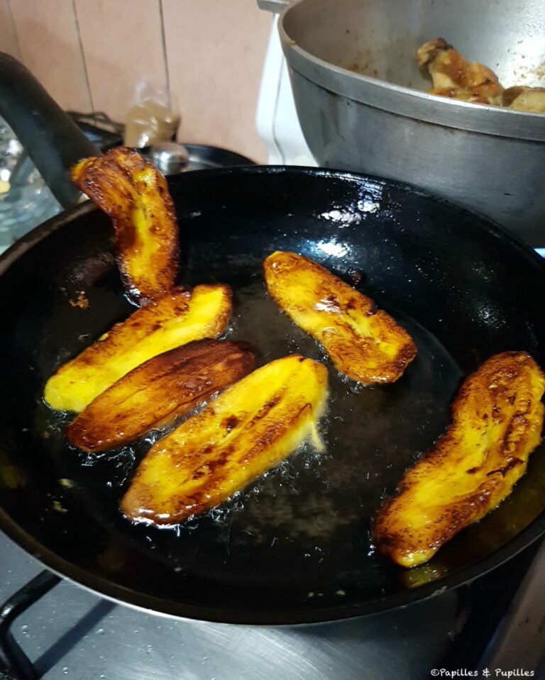 Bananes plantain frites ou la banane version légume