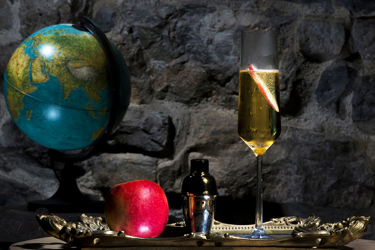 Péché originel : un cocktail vodka, mangue, citron et cidre