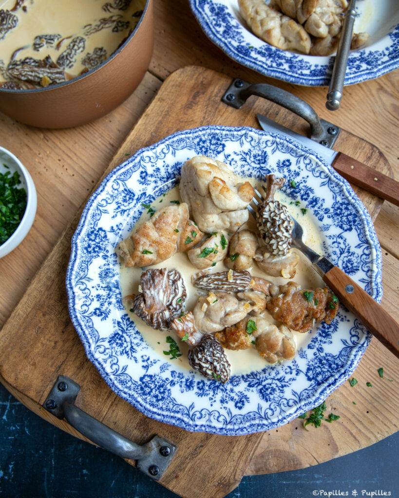 Ris De Veau Aux Morilles