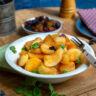 Navets rôtis au four au miel, paprika et piment