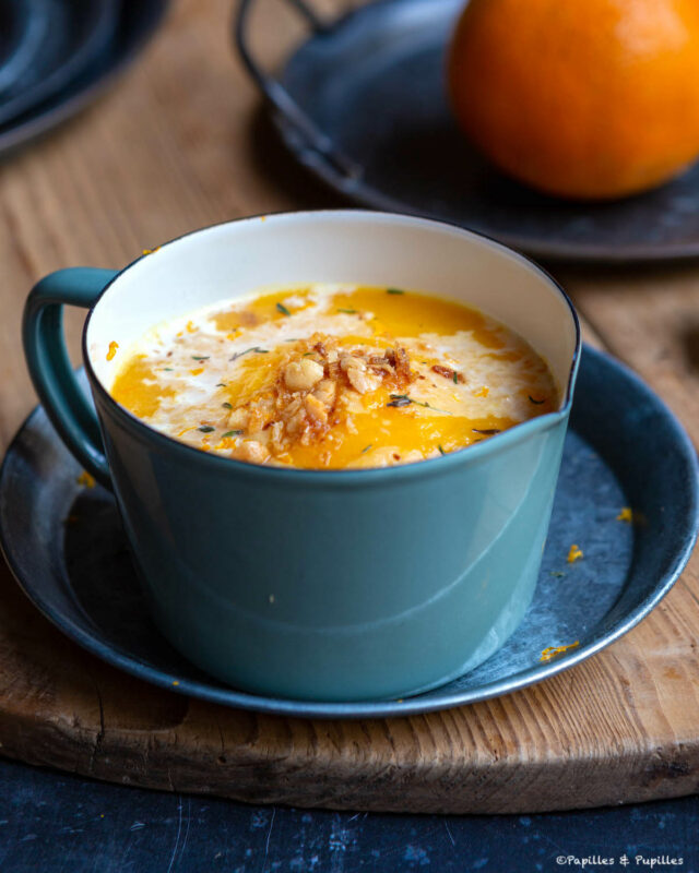 Velouté de butternut à l’orange : frais et gourmand