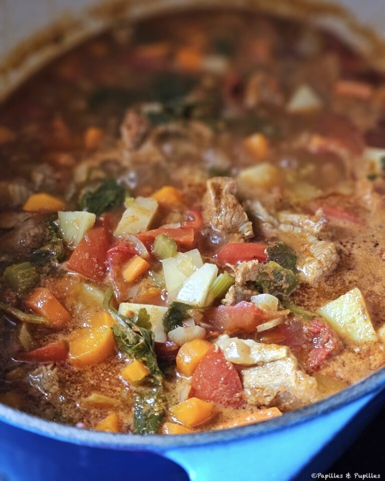 Chorba algérienne : soupe complète à l’agneau