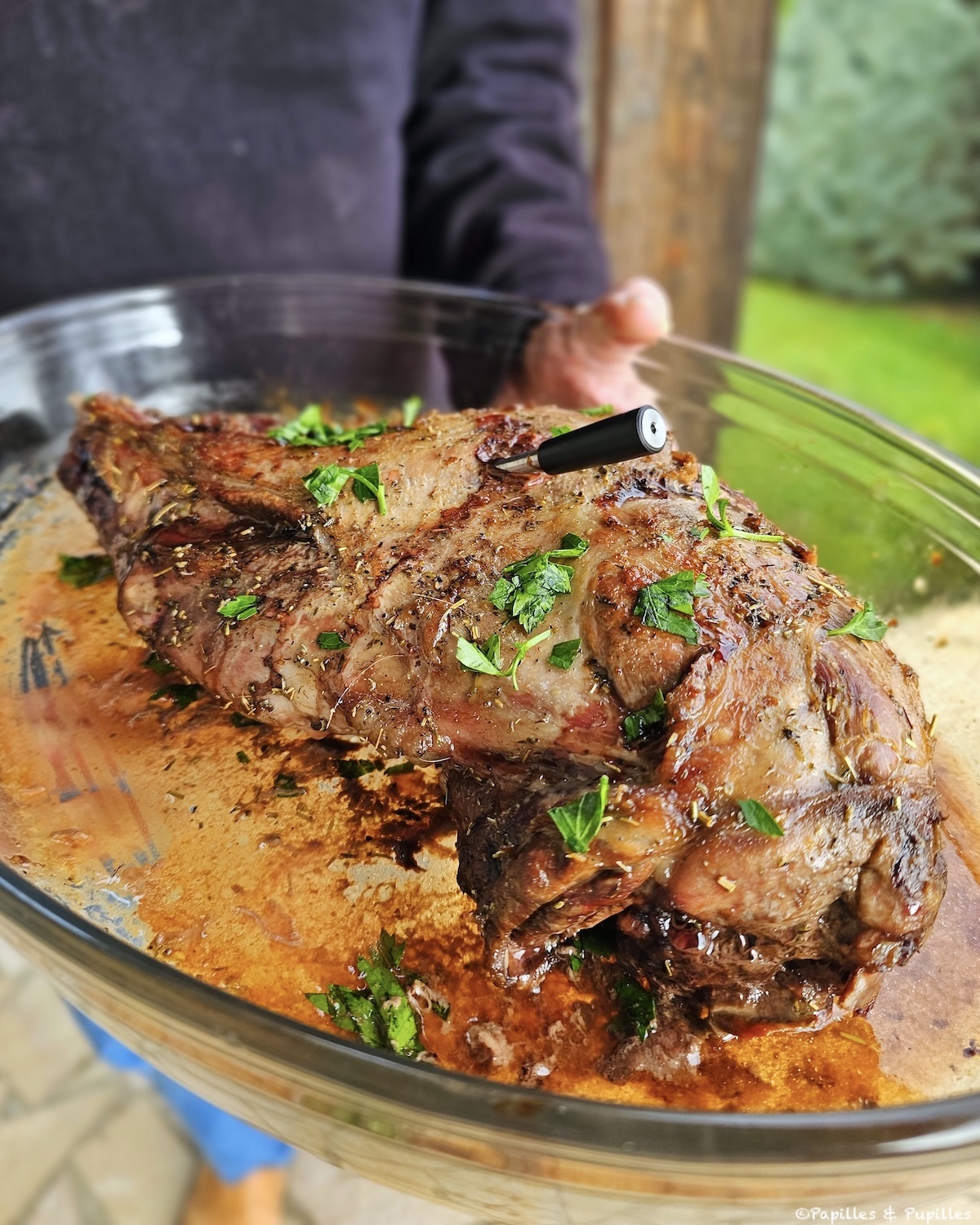 Cuissot de marcassin au four : cuisson basse température