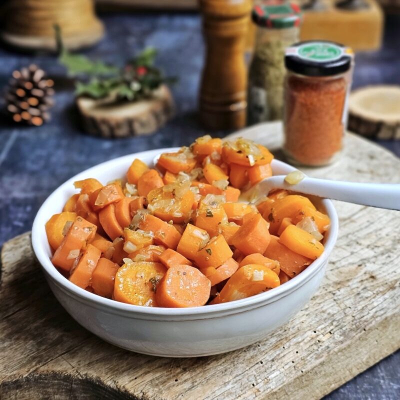 Carottes au Parmesan, ail et origan, cuites à l’airfryer