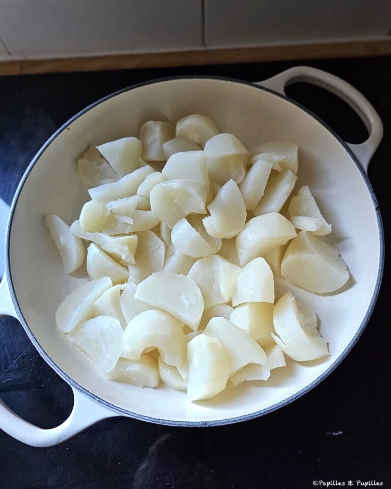 Navets à l’asiatique à la sauce soja et miel