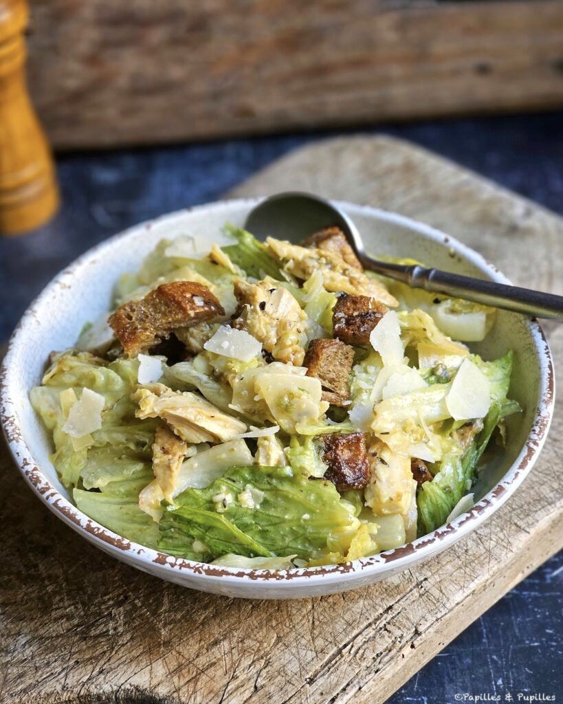 Salade César : mes recettes maison, sauce et variantes