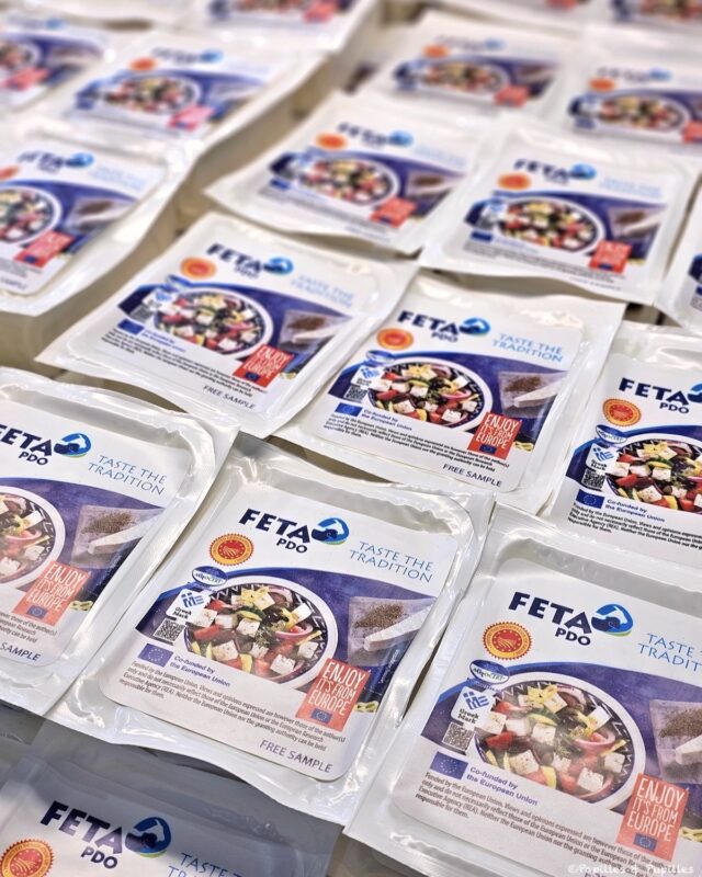 Feta AOP, un fromage grec au lait de brebis et de chèvre