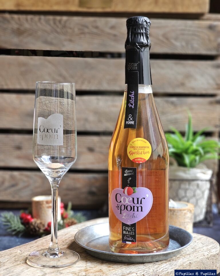 Cœur de Pom’ & Litchis, une boisson pétillante sans alcool